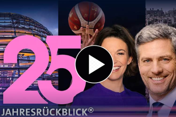 Jahresrückblick 2025: Wann ARD und ZDF live im TV und in der Mediathek ...
